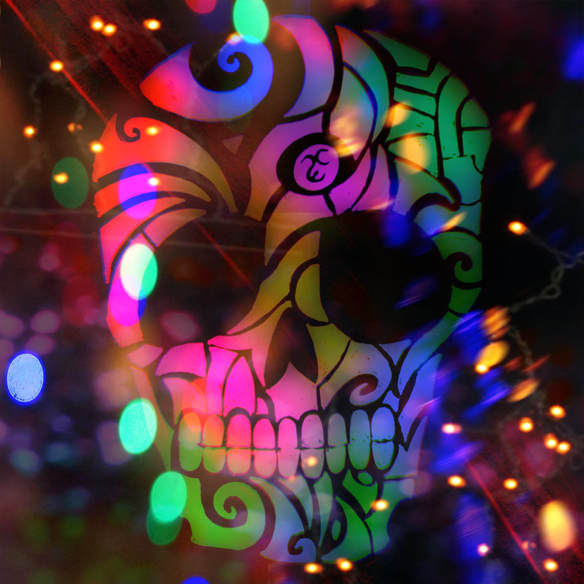 Psychedelic Cranium by GeneralEcchi on DeviantArt