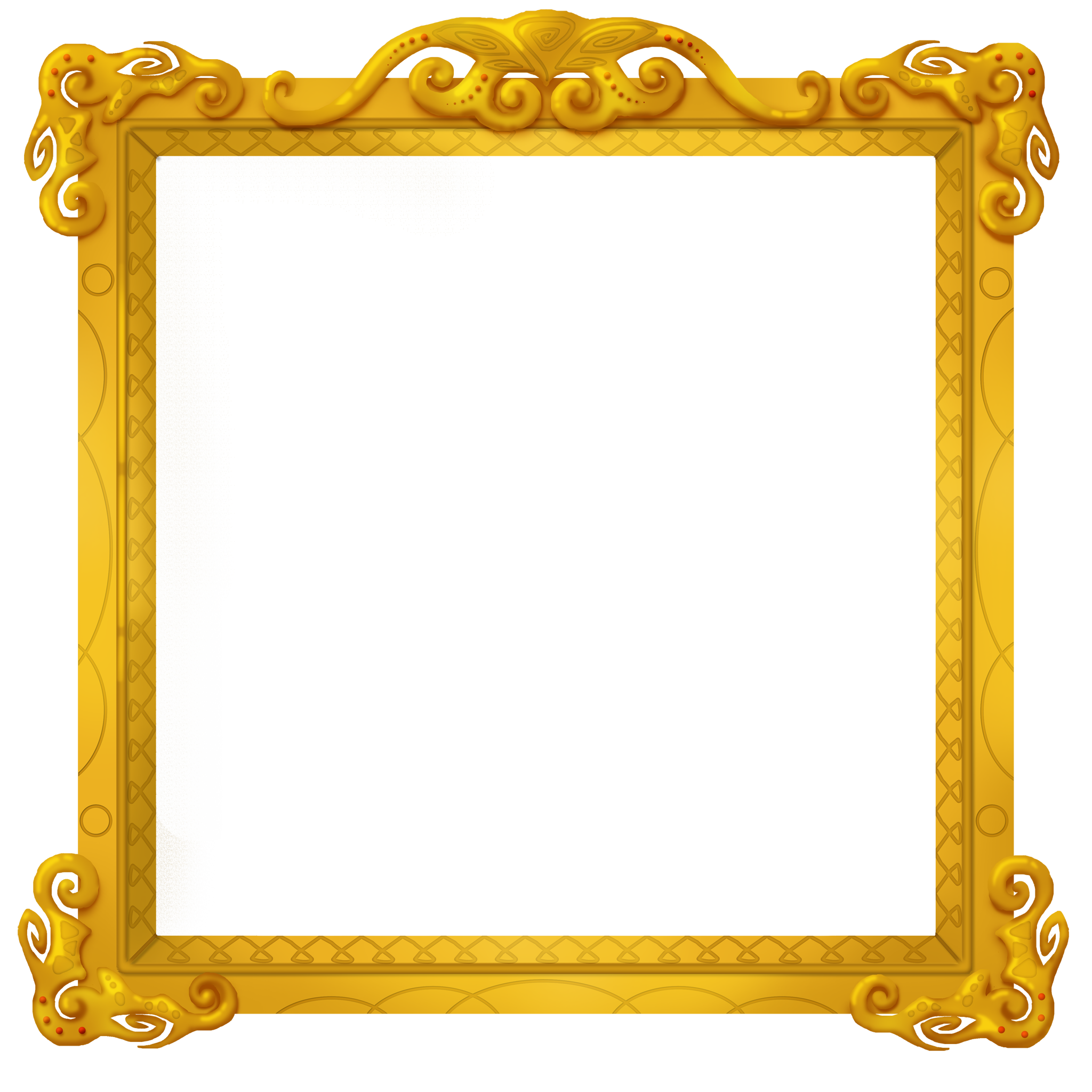 Golden Frame by GeneralEcchi on DeviantArt