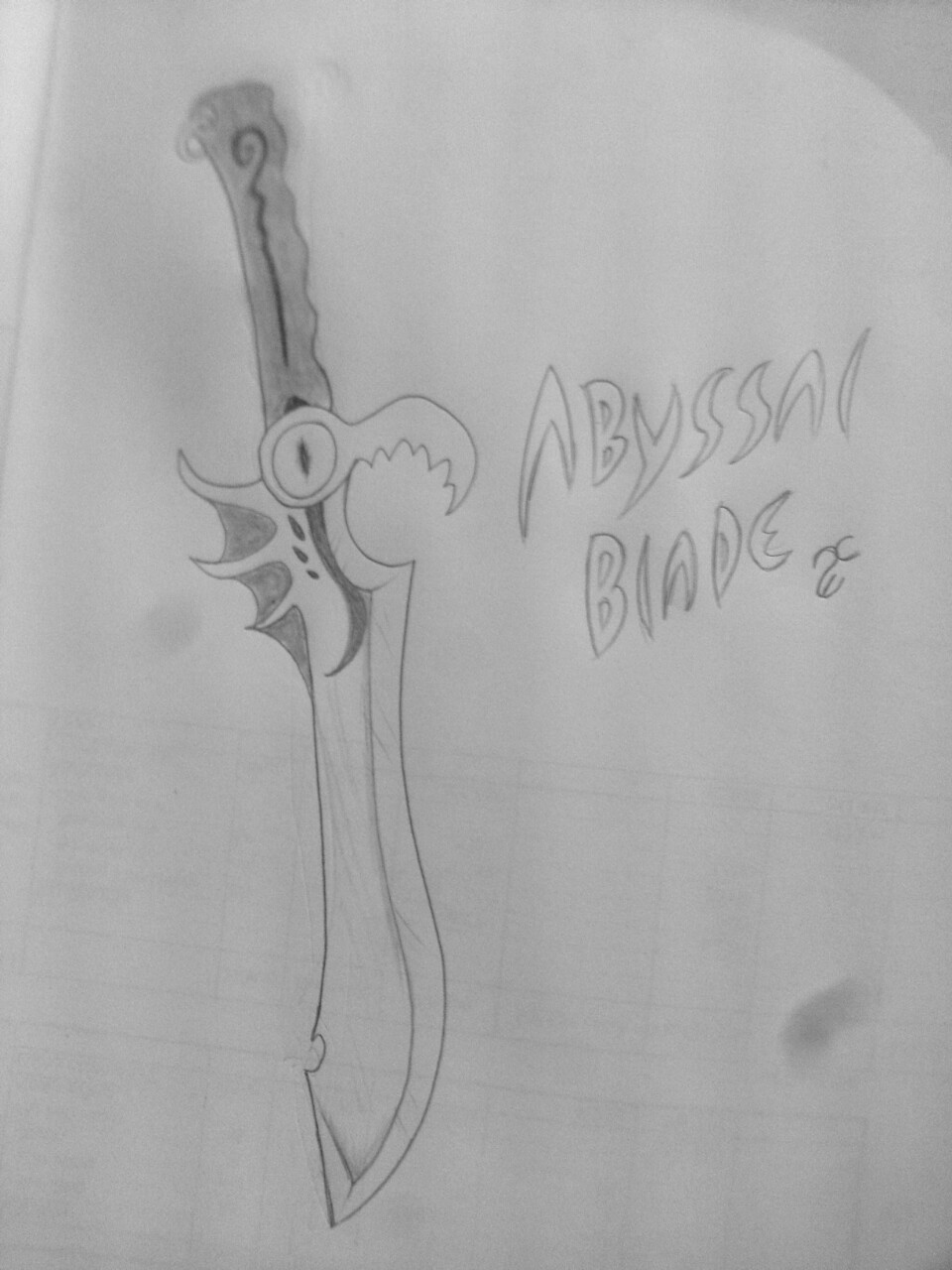 The Abyssal Blade by GeneralEcchi on DeviantArt