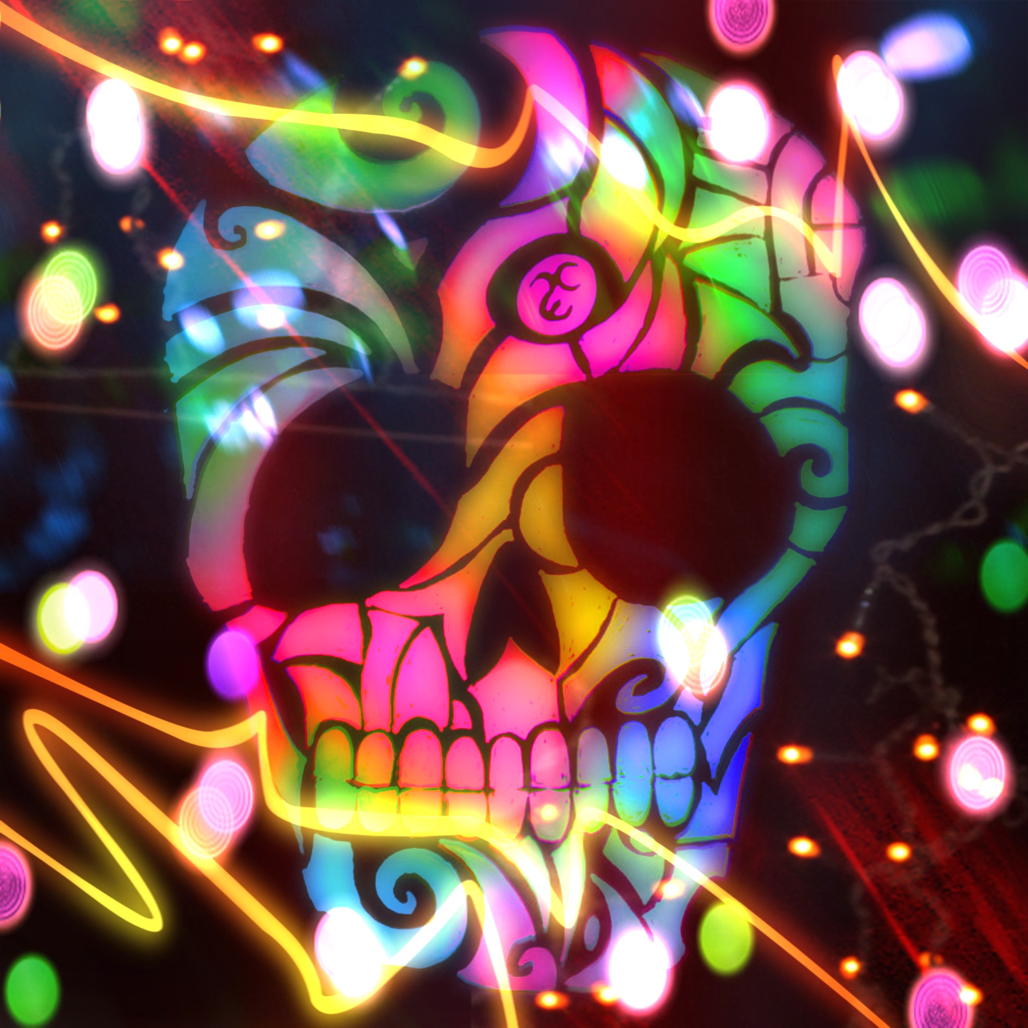 Psychedelic Cranium by GeneralEcchi on DeviantArt